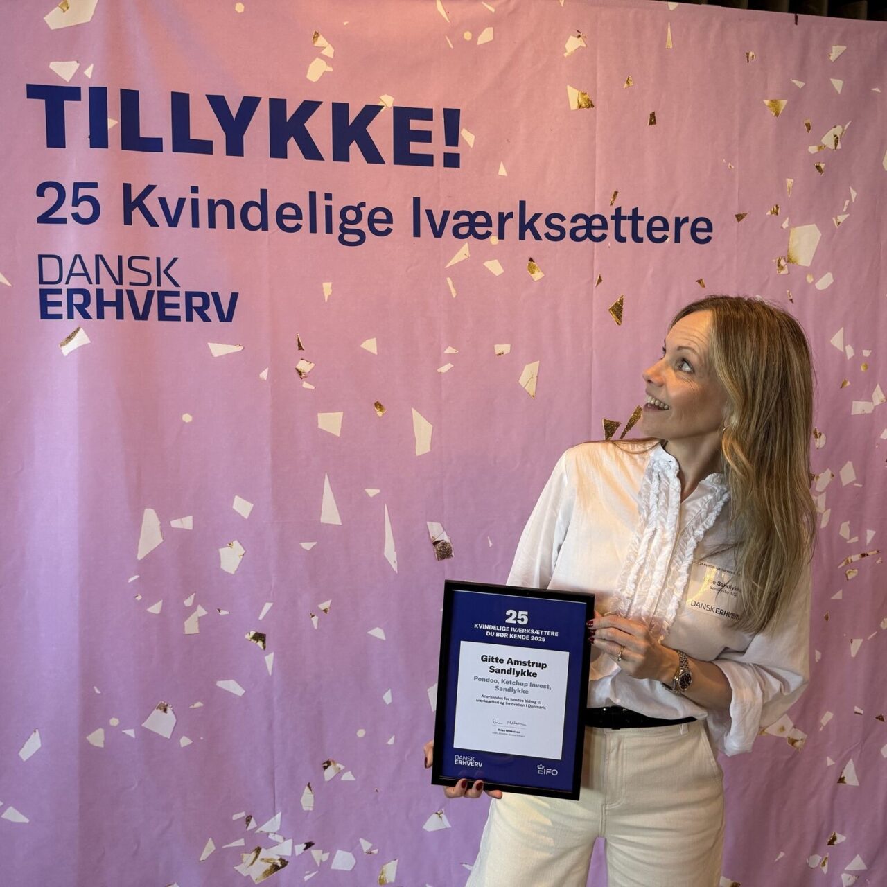 Gitte Sandlykke som rollemodel - Erhverv Hjørring